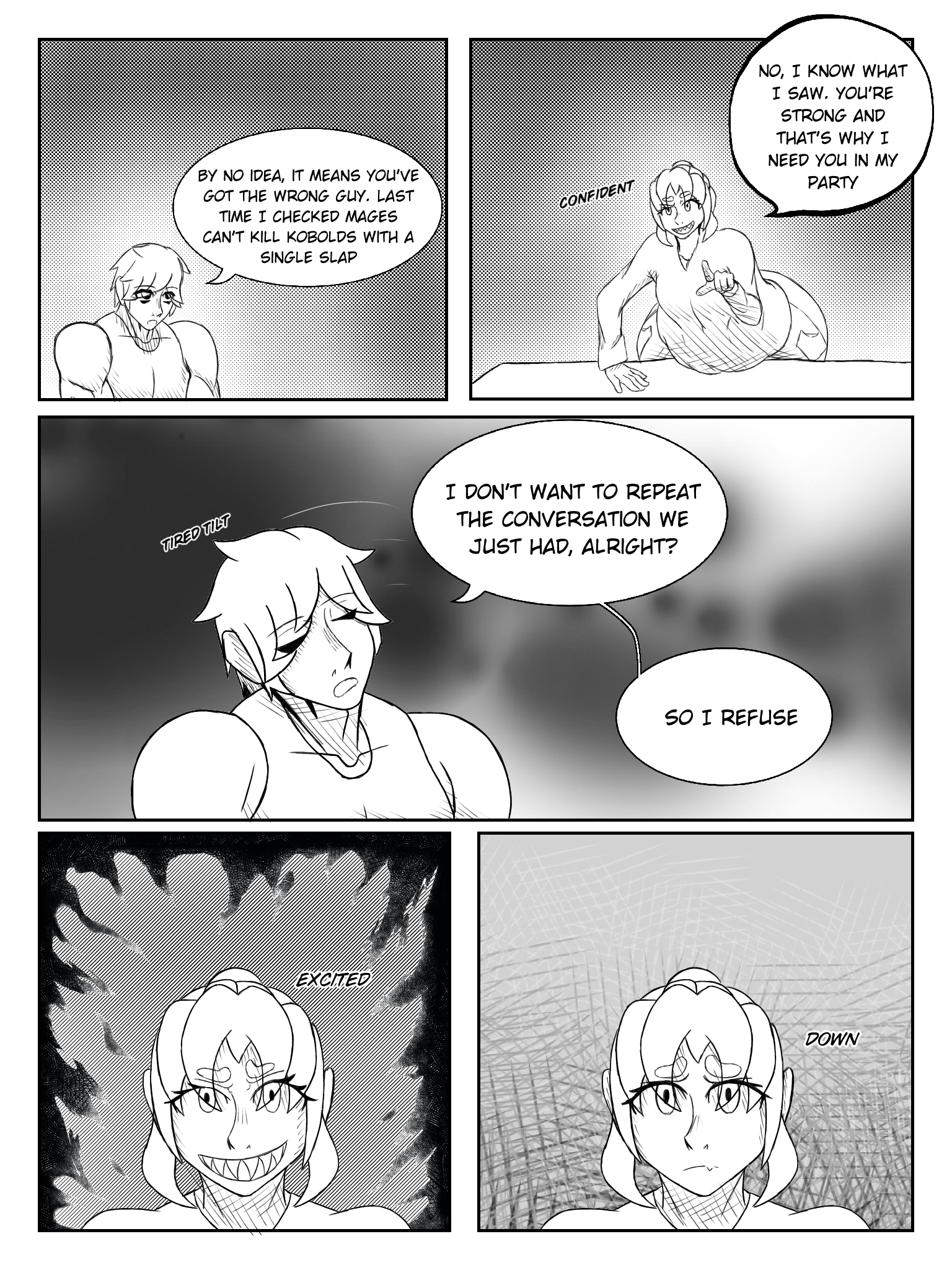 Ch 2 I’m a D-Rank Mage pg 6 - ibisPaint