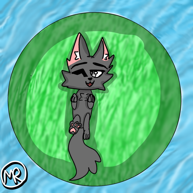 Wolfie as a pup! - ibisPaint