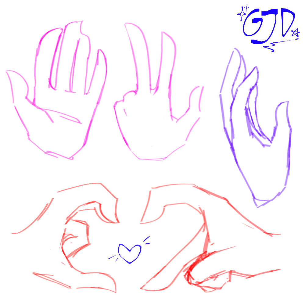 Hand Practice - ibisPaint