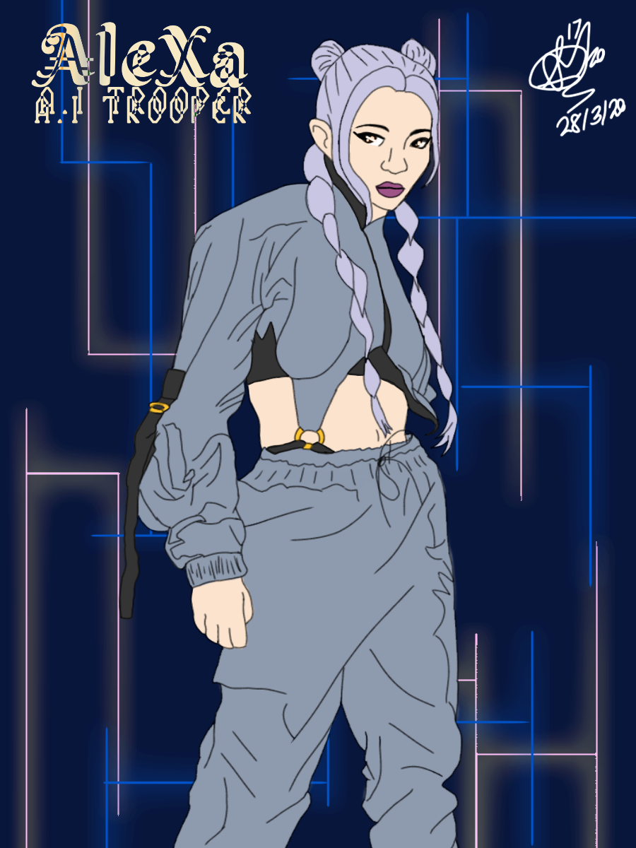 알렉스 A.I TROOPER - ibisPaint
