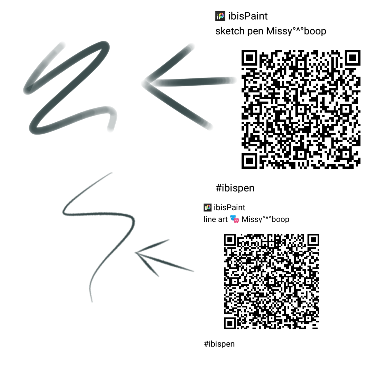 sketch an liner brushs - ibisPaint