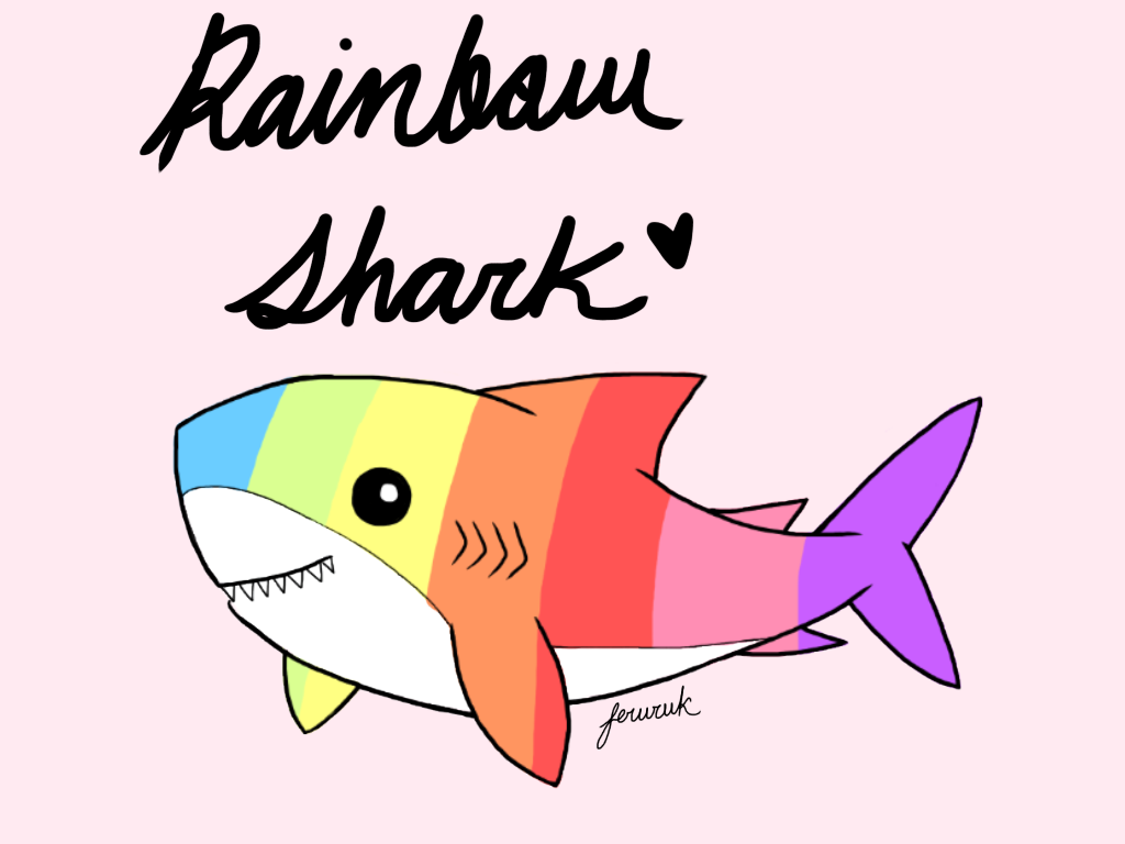 Rainbow sharks - ibisPaint