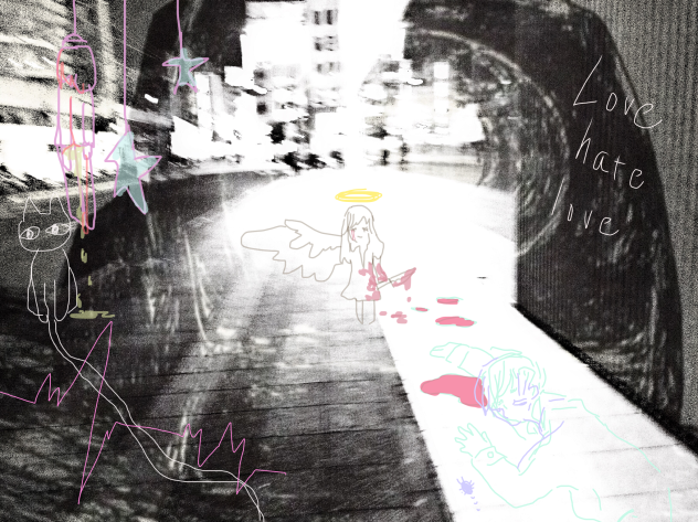 love,hate,love - ibisPaint