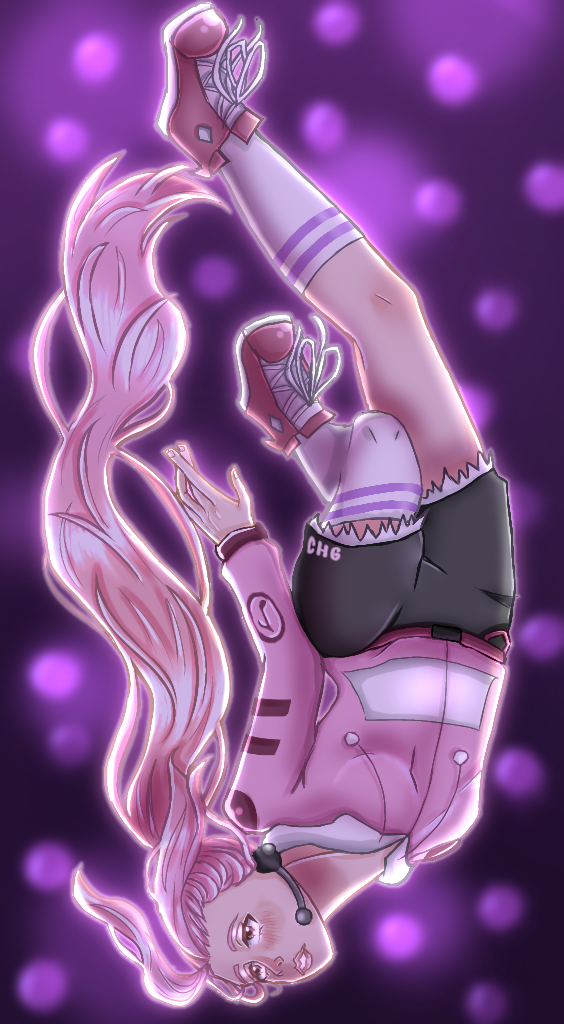 Falling Ari - ibisPaint