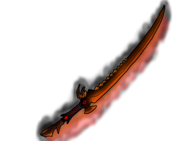 Fire katana - ibisPaint
