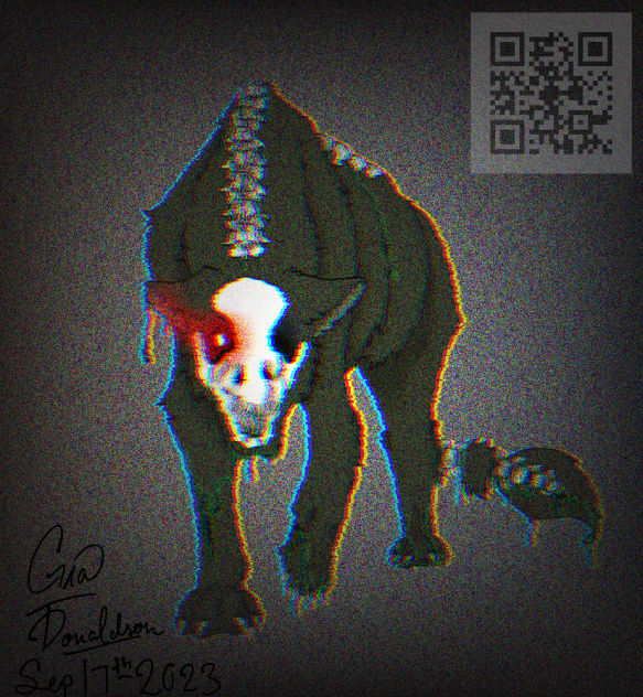 Sludge The Wolf Monster - ibisPaint