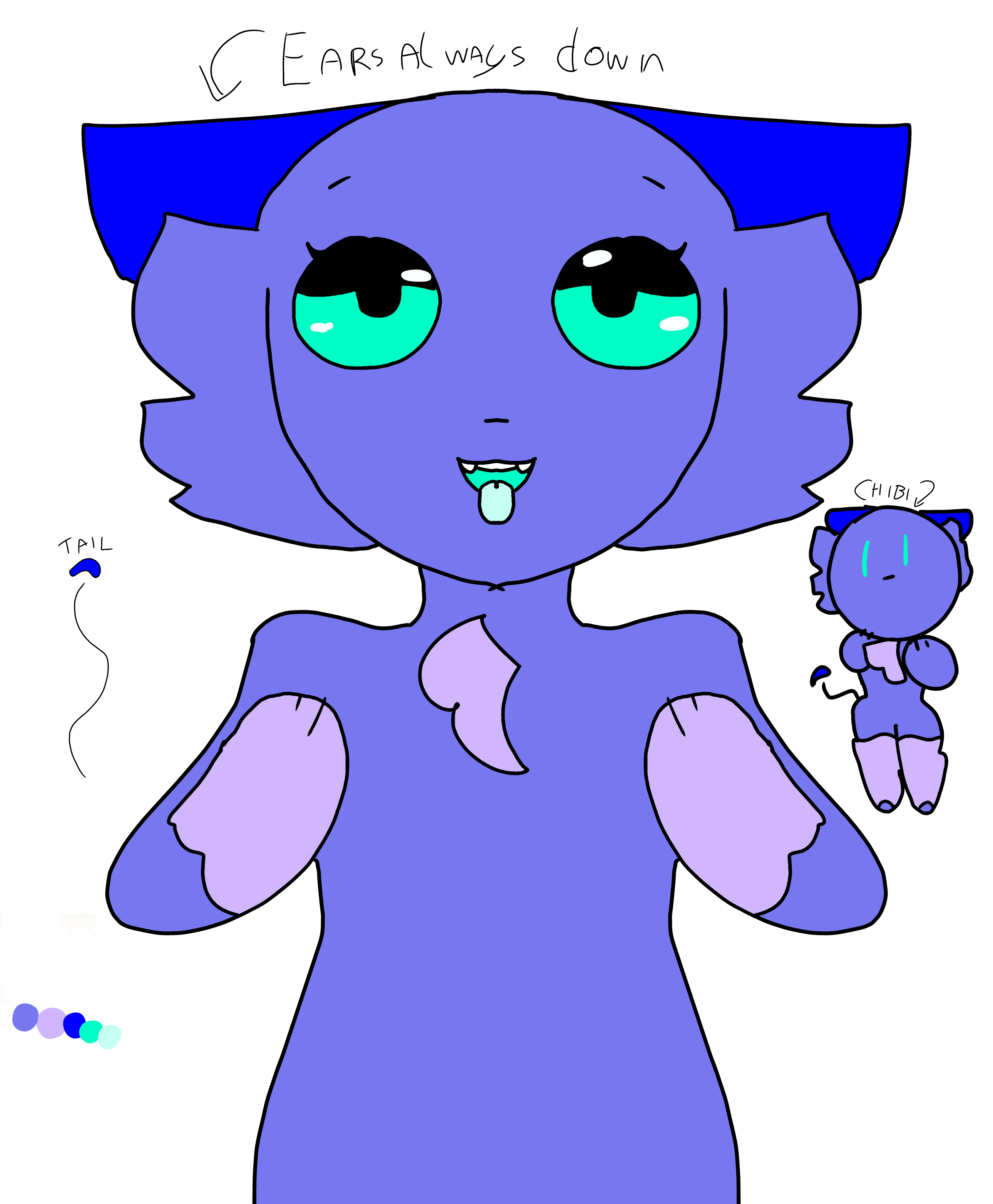 Ref. sheet (lazy) - ibisPaint