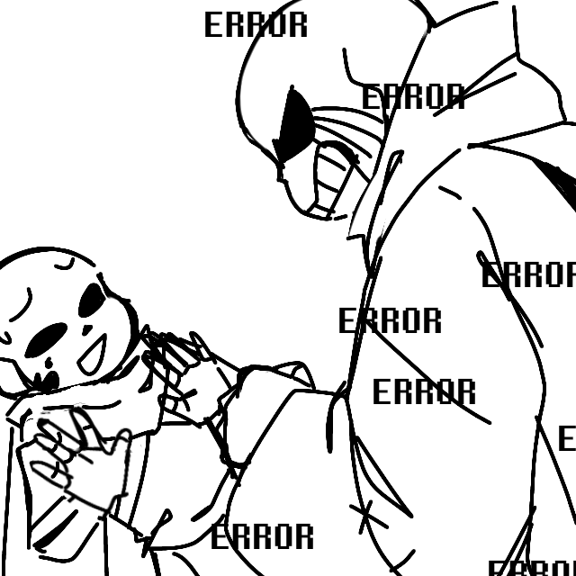 Ink Error Sans(animation) - ibisPaint