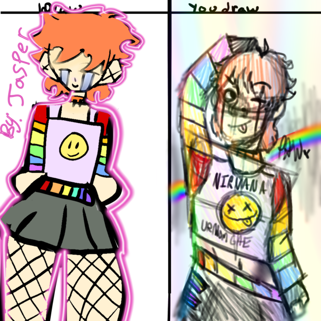 ️🧡💛 I Draw, You Draw Entry 💚💙💜 - ibisPaint