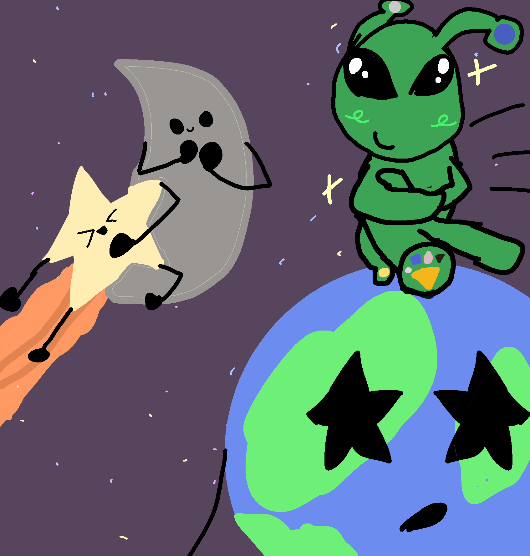 IKEA ALIEN ART!!!!!!! - ibisPaint