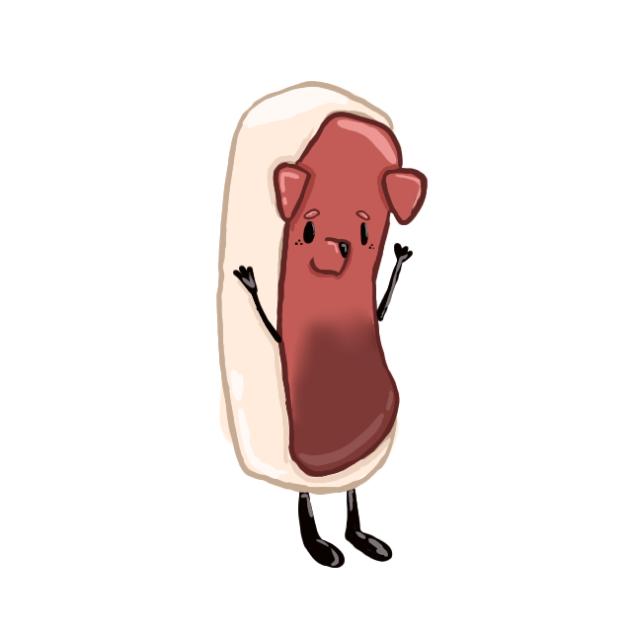 dancing hot dog!! - ibisPaint