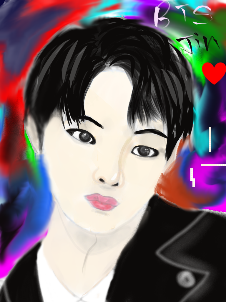jin (bts) - ibisPaint