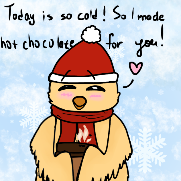 Hot chocolate for you!☕️🍫 - ibisPaint