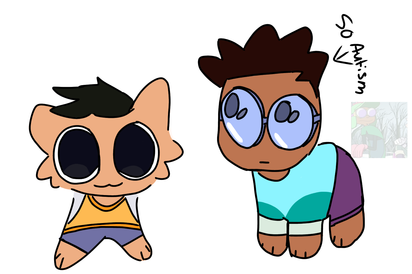 AUTISM AND ADHD CREATURES - ibisPaint