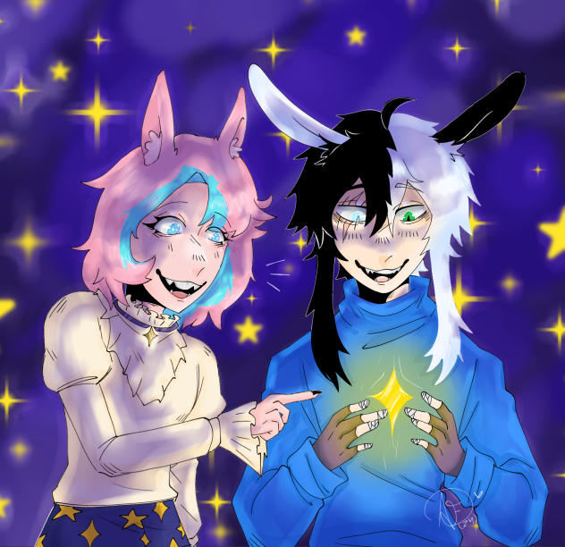 show me the stars - ibisPaint