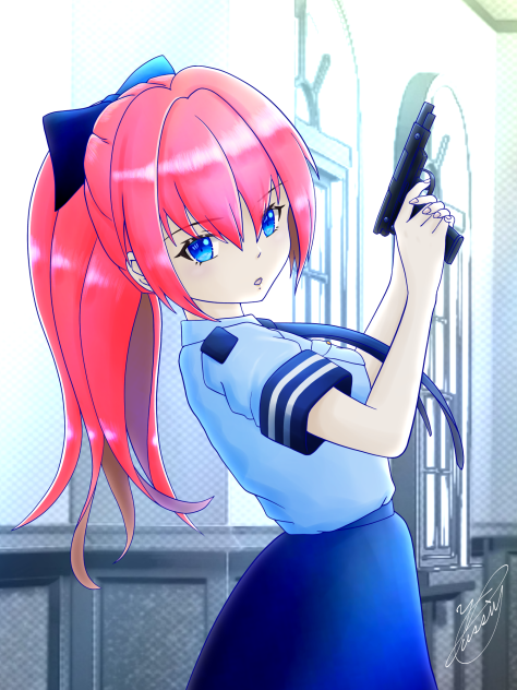 Girl Police Officers - ibisPaint