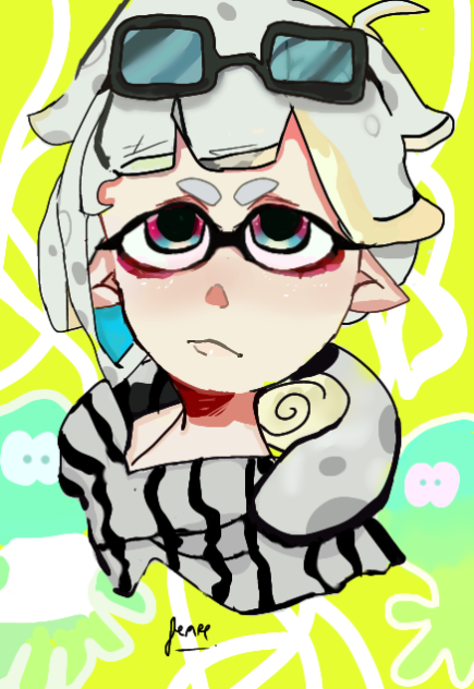 quick little doodle of a splatoon guy ;3.2024.06.29-00.41 - ibisPaint