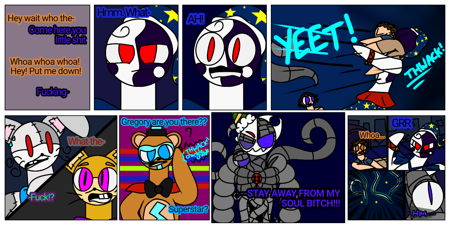 If Ennard met Sun and Moon p7 - ibisPaint