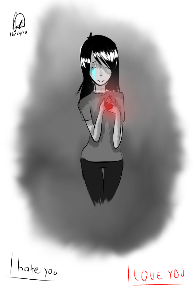 I hate you, I LOVE YOU - ibisPaint
