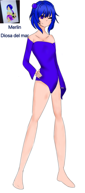 Merlin la diosa del mar - ibisPaint