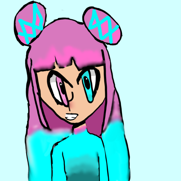 Jena, first digital drawing - ibisPaint
