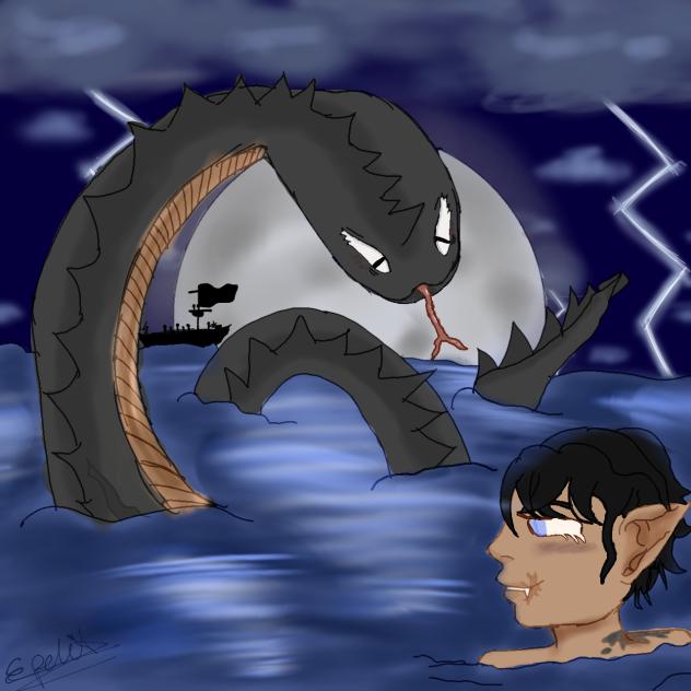 “Your beauty never ever scared me…” - ibisPaint