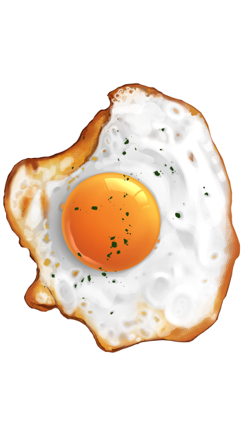 Fried egg 🍳 - ibisPaint