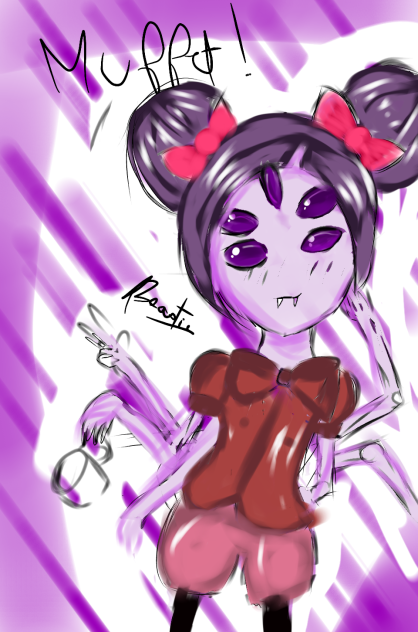 ×Muffet(Undertale..)× - ibisPaint