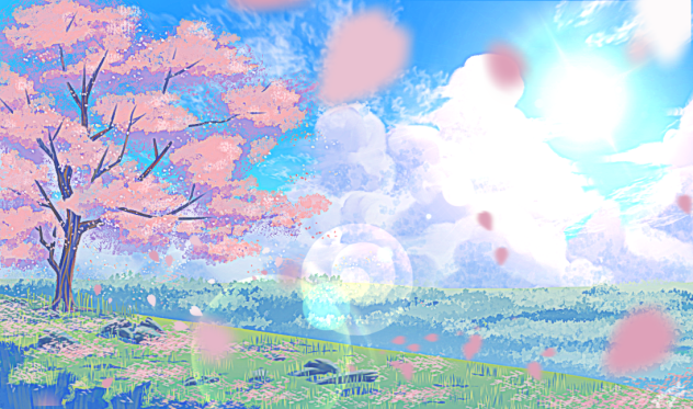 Cherry tree - ibisPaint