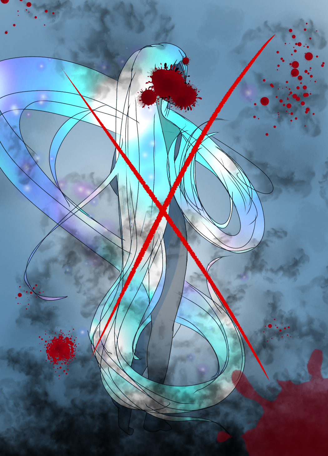 Mysterious Spirit(may be ded) - ibisPaint