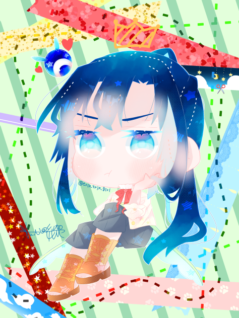 キリトリセン 神田ver - ibisPaint