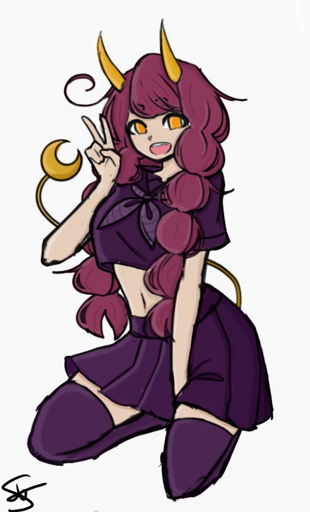 Peace Devil - ibisPaint