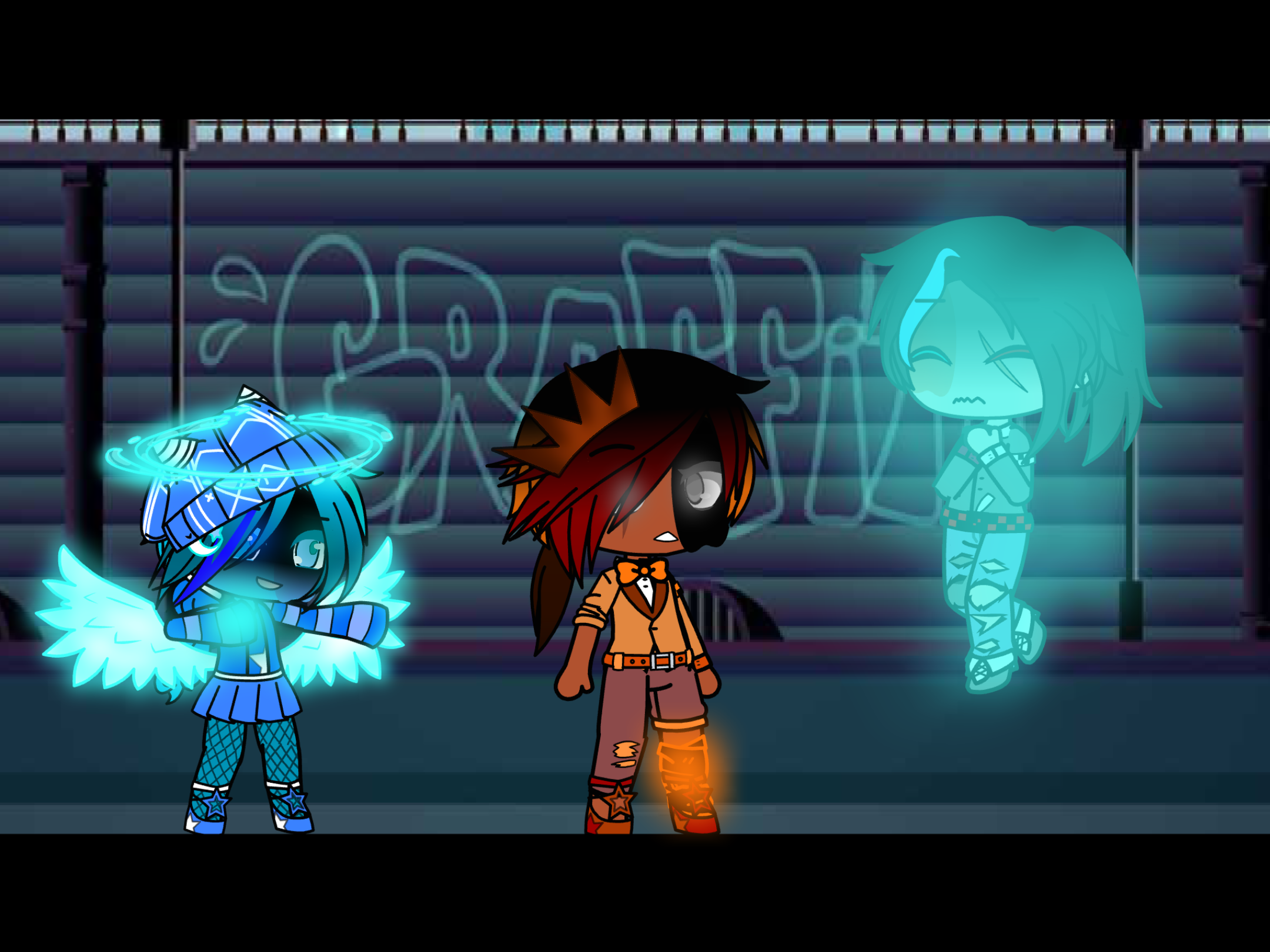 Lunar protecting eclipse - ibisPaint