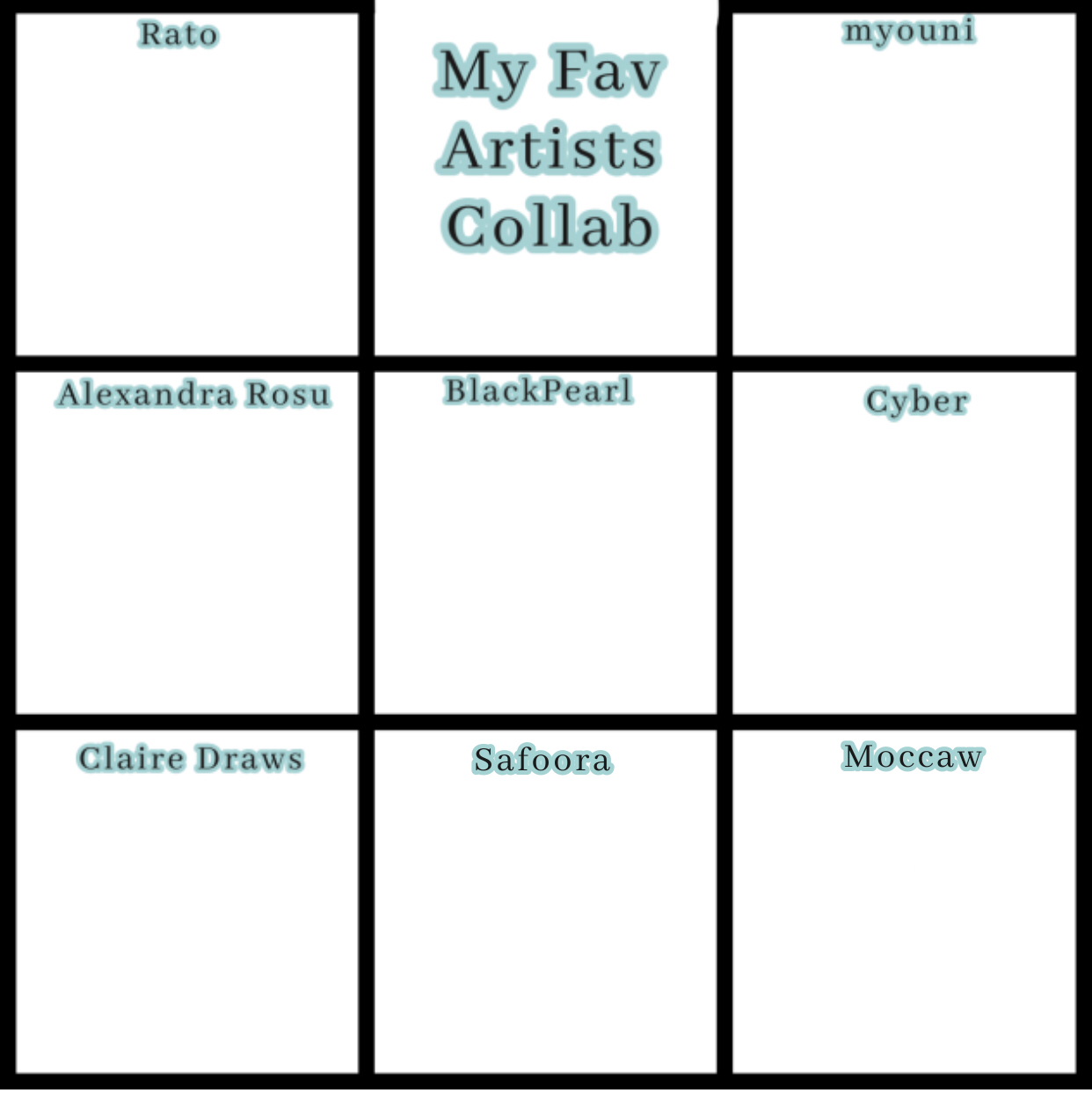 More Artist (Fav artists collab) - ibisPaint