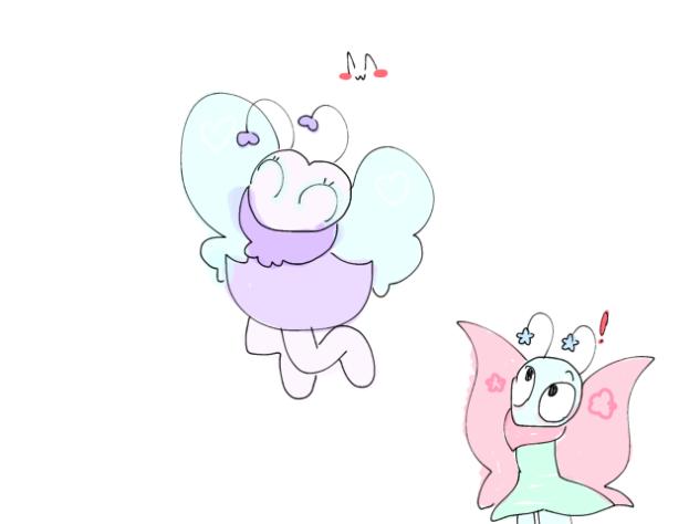 Flutter flying animation 2 - ibisPaint