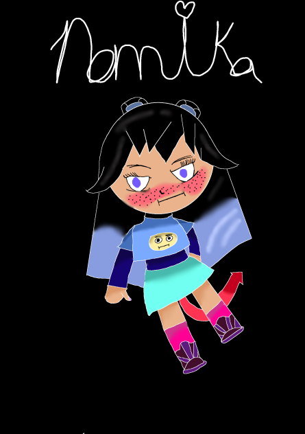 another one of my ocs, namika - ibisPaint