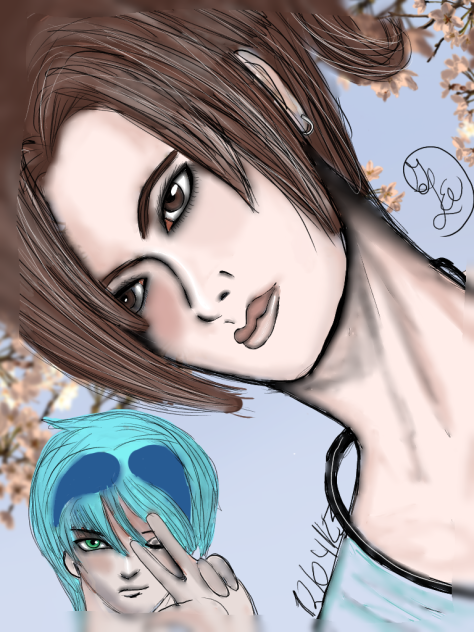 hachii y baku - ibisPaint