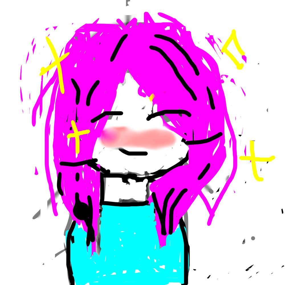 A menina da Lua - ibisPaint