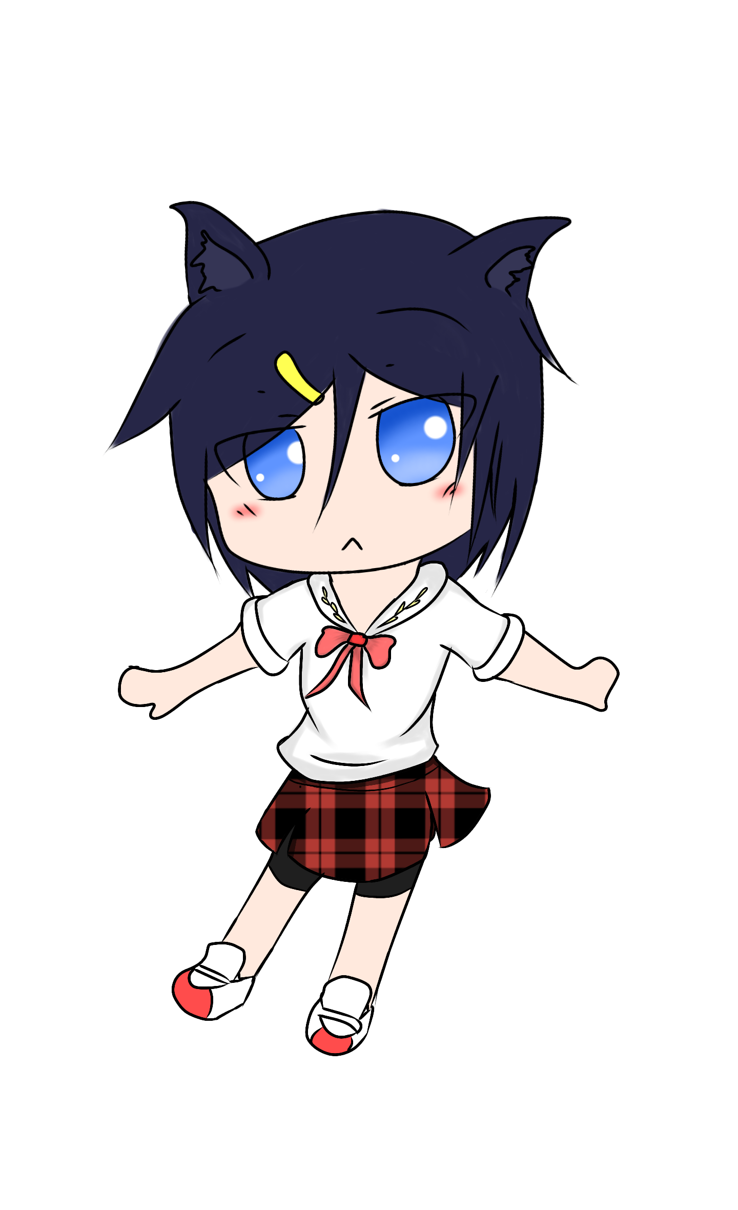 Neko-Chibi - ibisPaint