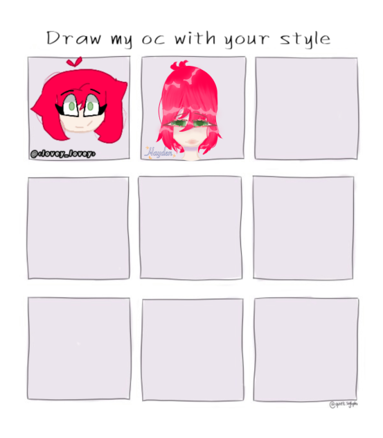 Draw my oc with your style! - ibisPaint