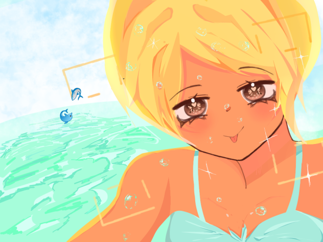 SUMMER VACATION - ibisPaint