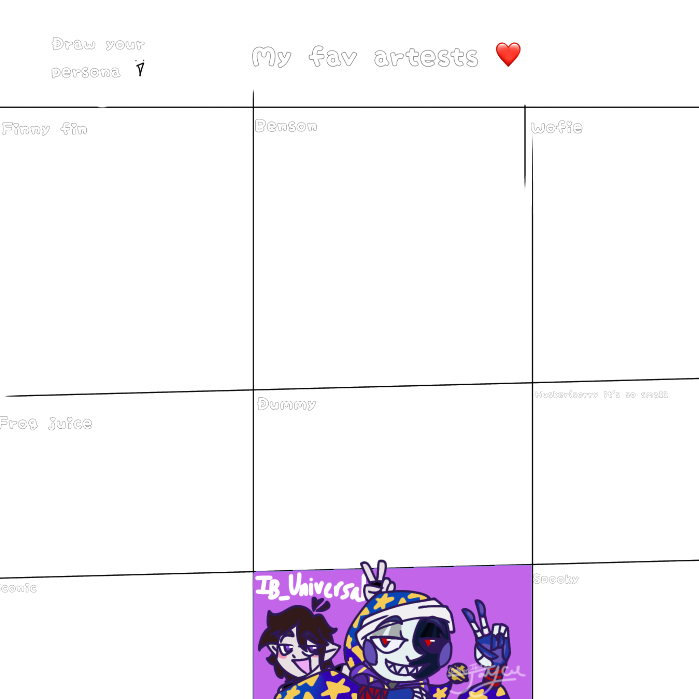 Another fave artists collab😀 - ibisPaint