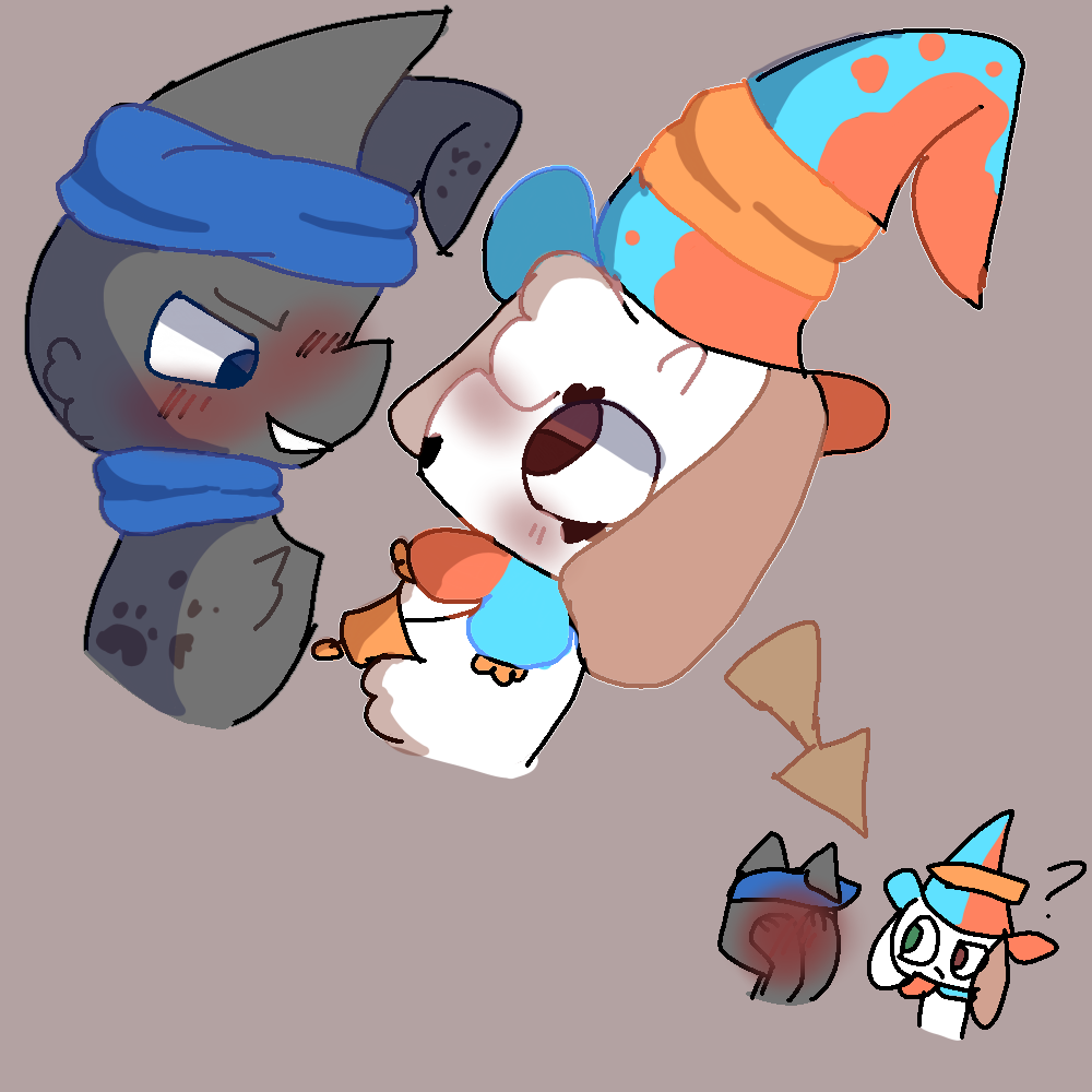 Fluffy&Louis - ibisPaint