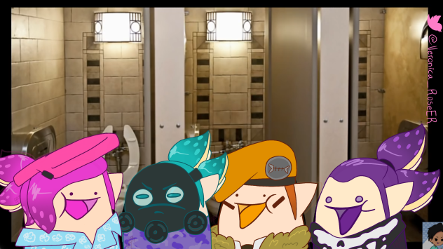 BATHROOM STALL - S4 Screenshot edit - ibisPaint