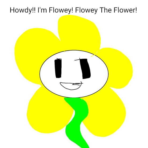 Flowey The Flower - ibisPaint