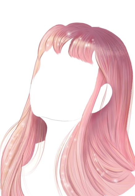 práctica de cabello - ibisPaint