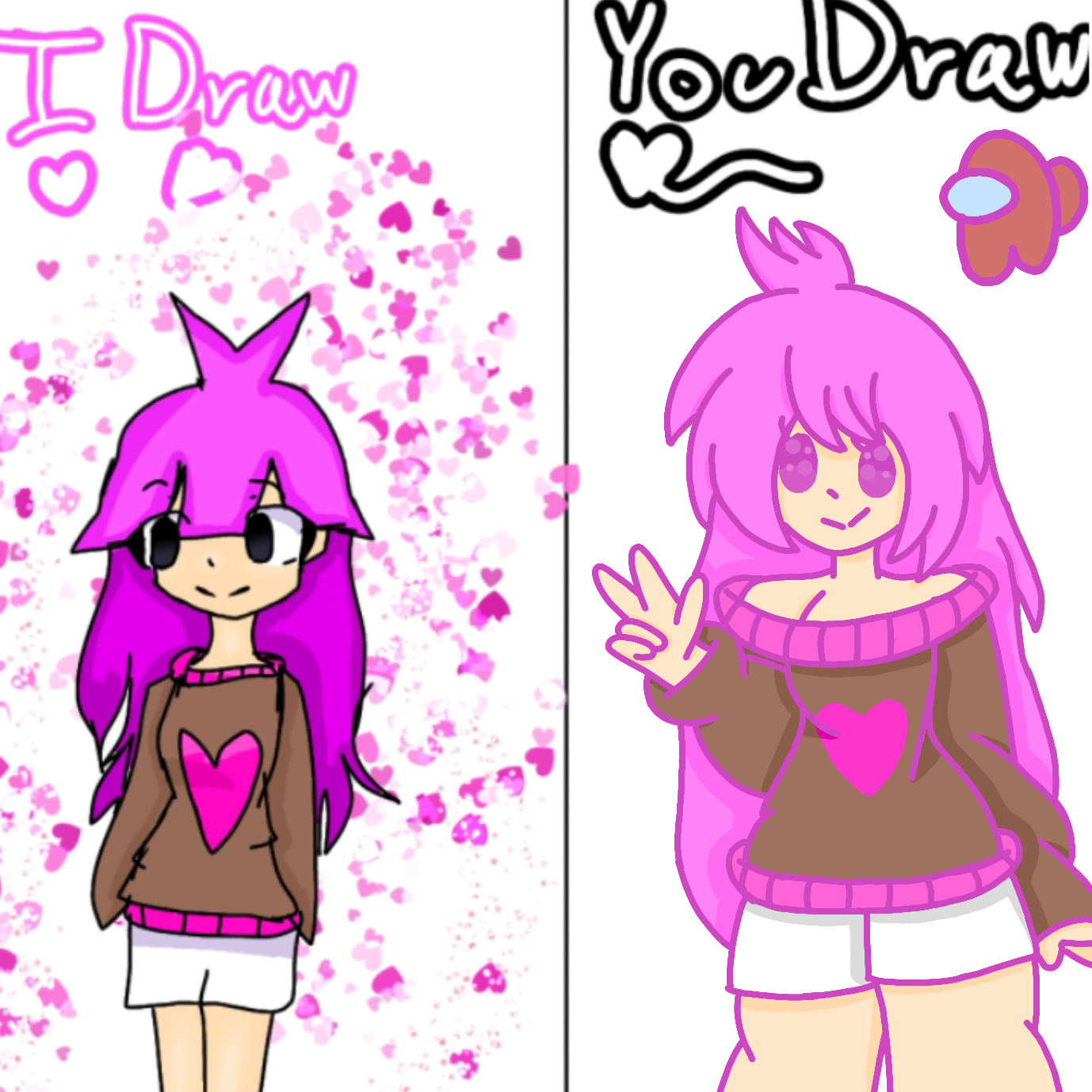 un colab con arcoiris - ibisPaint