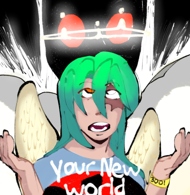 YOUR NEW WORLD COMIC COVER - ibisPaint