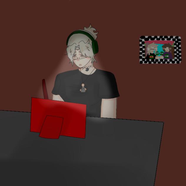 Animated myself animating - ibisPaint