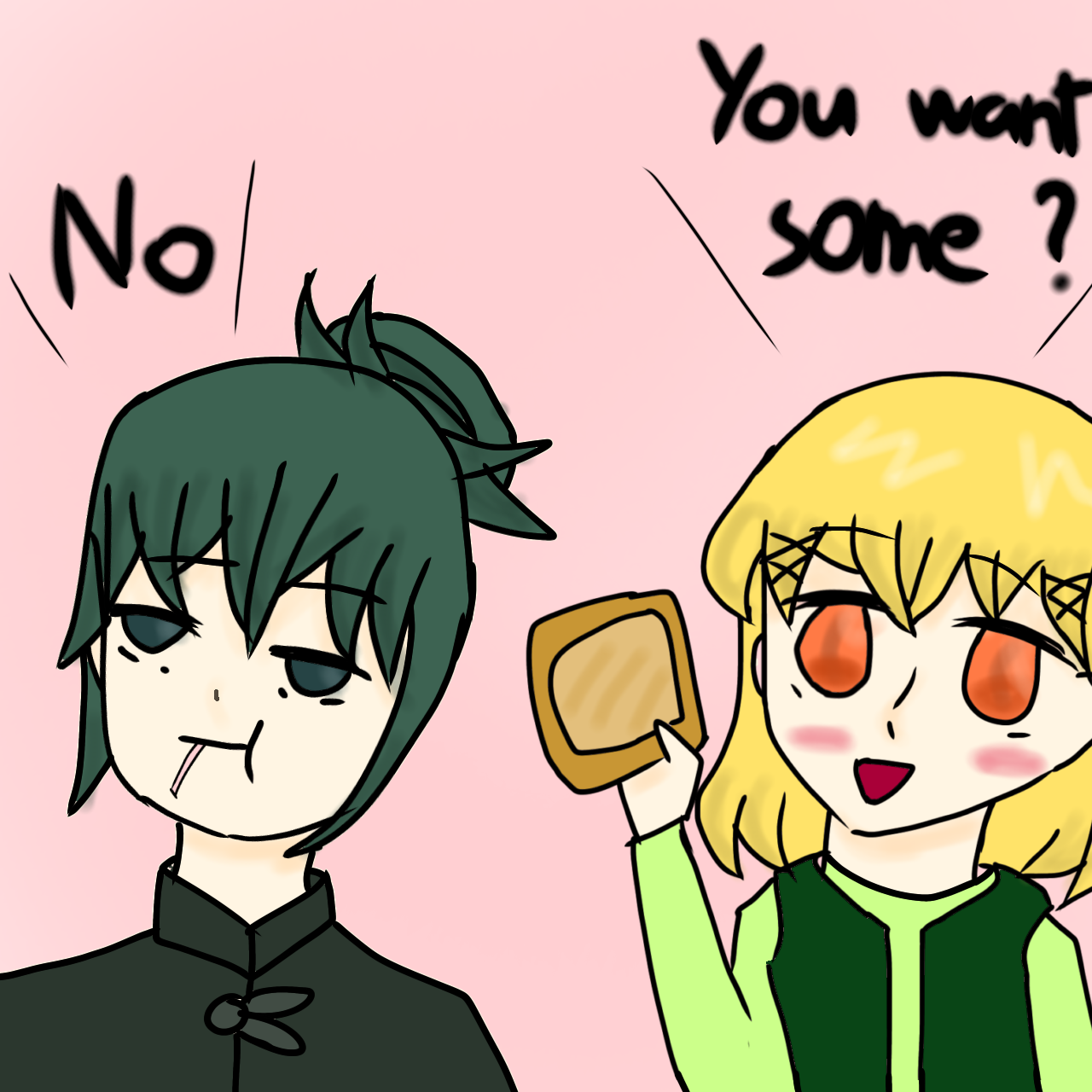 Nana and Ryû - ibisPaint